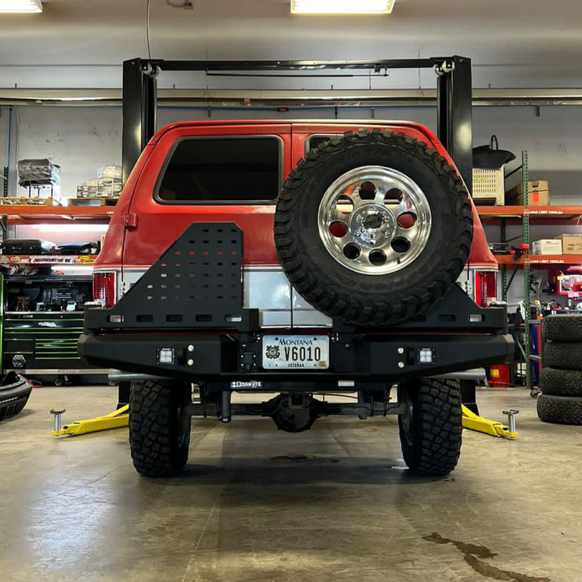 1973-1987 Chevy GMC Square Body Dual Swing Out Rear Bumper – Baseline ...