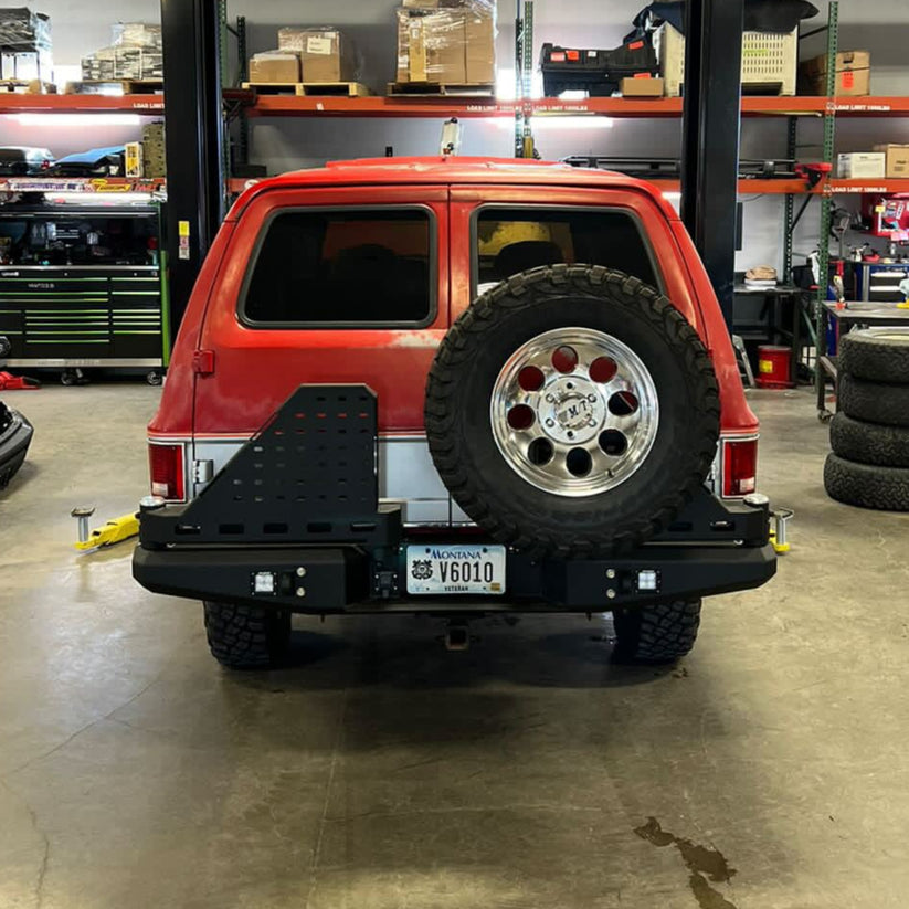 1973-1987 Chevy GMC Square Body Dual Swing Out Rear Bumper – Baseline ...