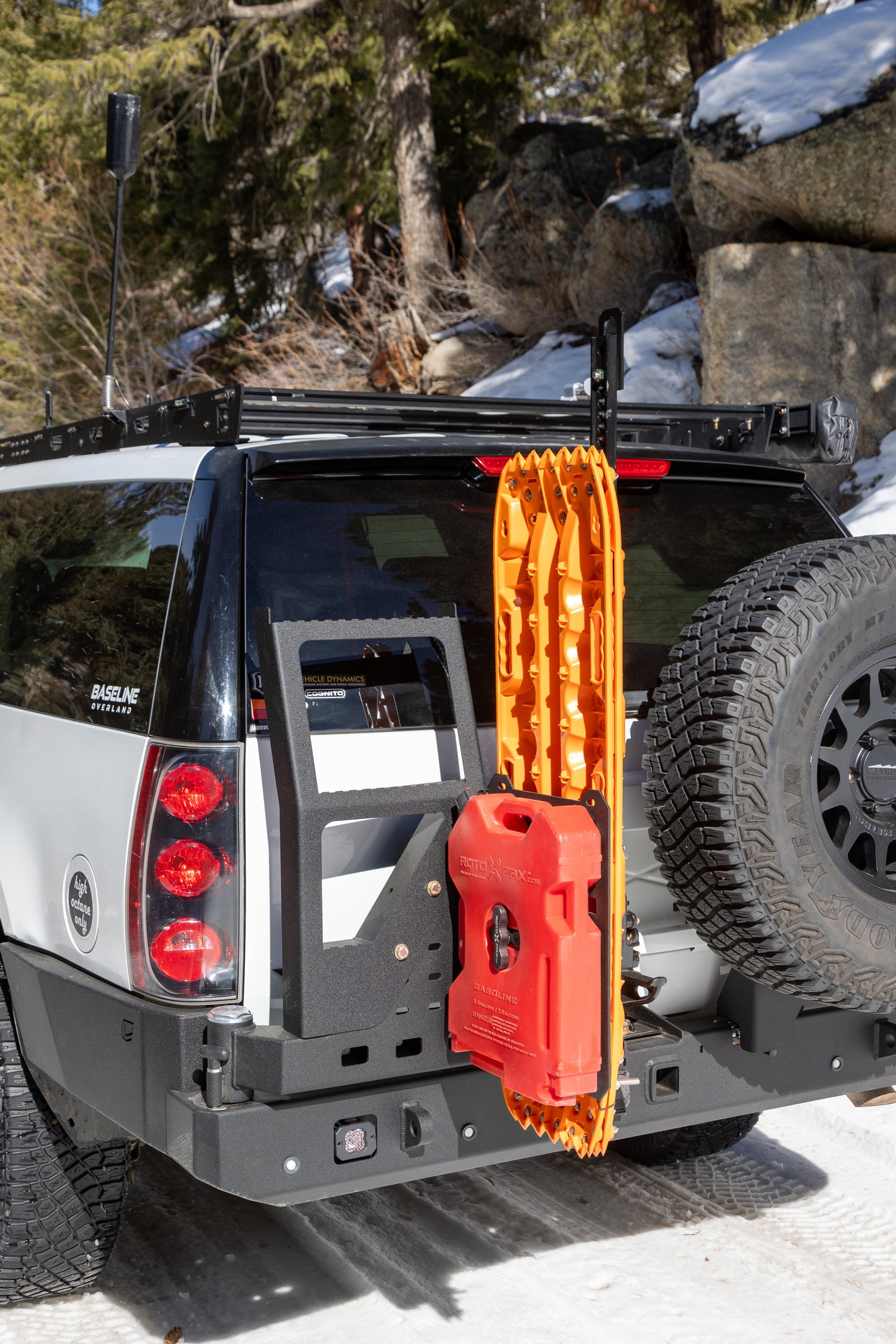 Rotopax/ Maxtrax Multil-Use Molle Panel Mount - FITS SWING OUT BUMPERS ...