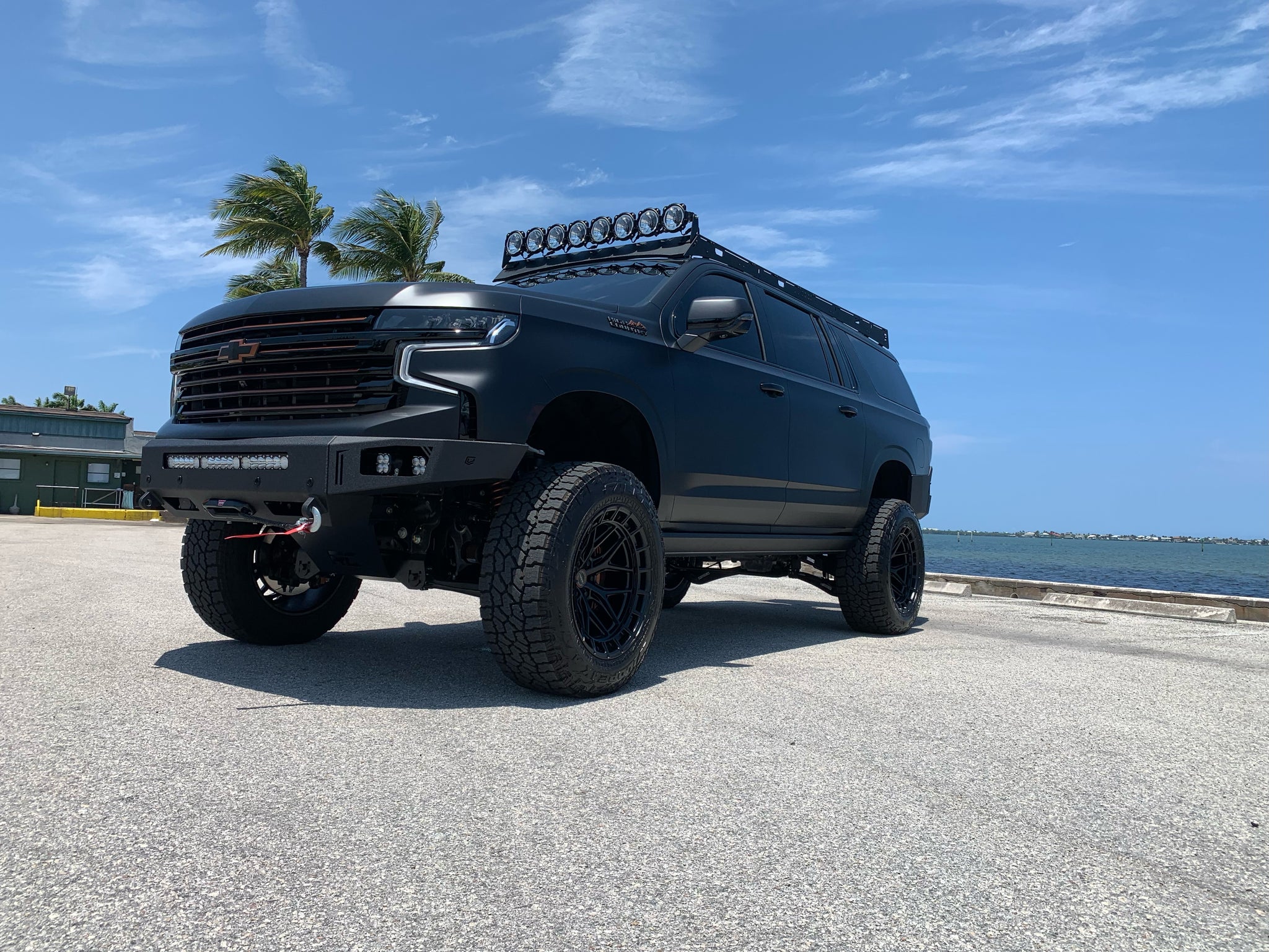 2021-2024 Chevy Tahoe | Suburban Octane Front Winch Bumper – Baseline ...