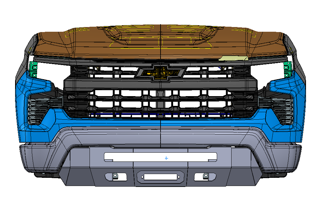 2022-2024 CHEVY SILVERADO 1500 PROLITE BUMPER – Baseline Overland