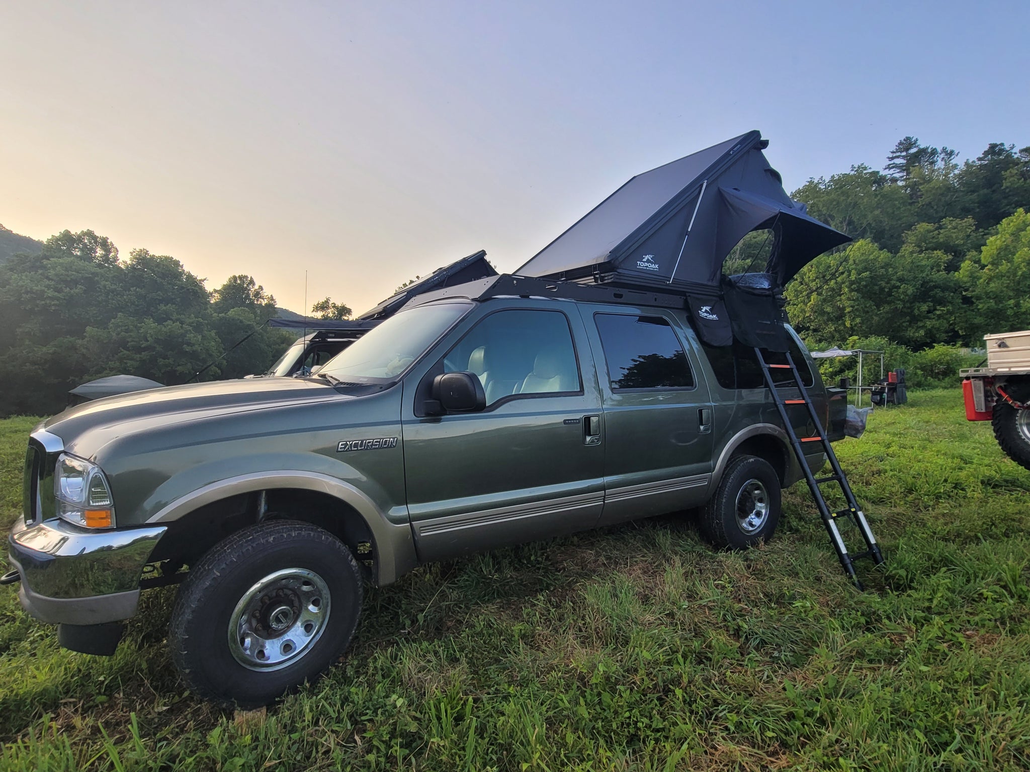 2000-2005 Ford Excursion Roof Rack by Baseline Overland