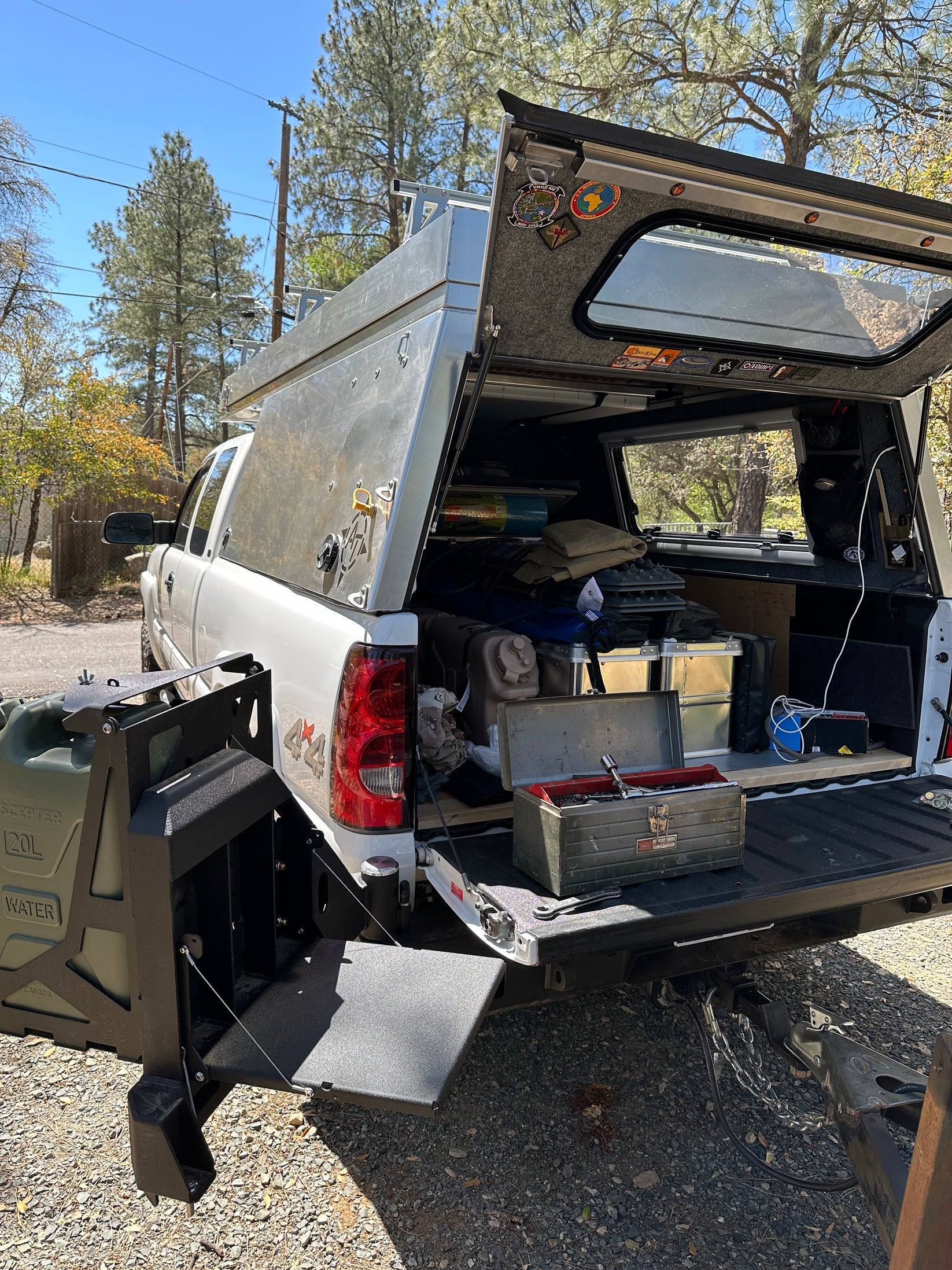 Fold Down Table - FITS SWING OUT BUMPERS 1500/2500/3500 – Baseline Overland