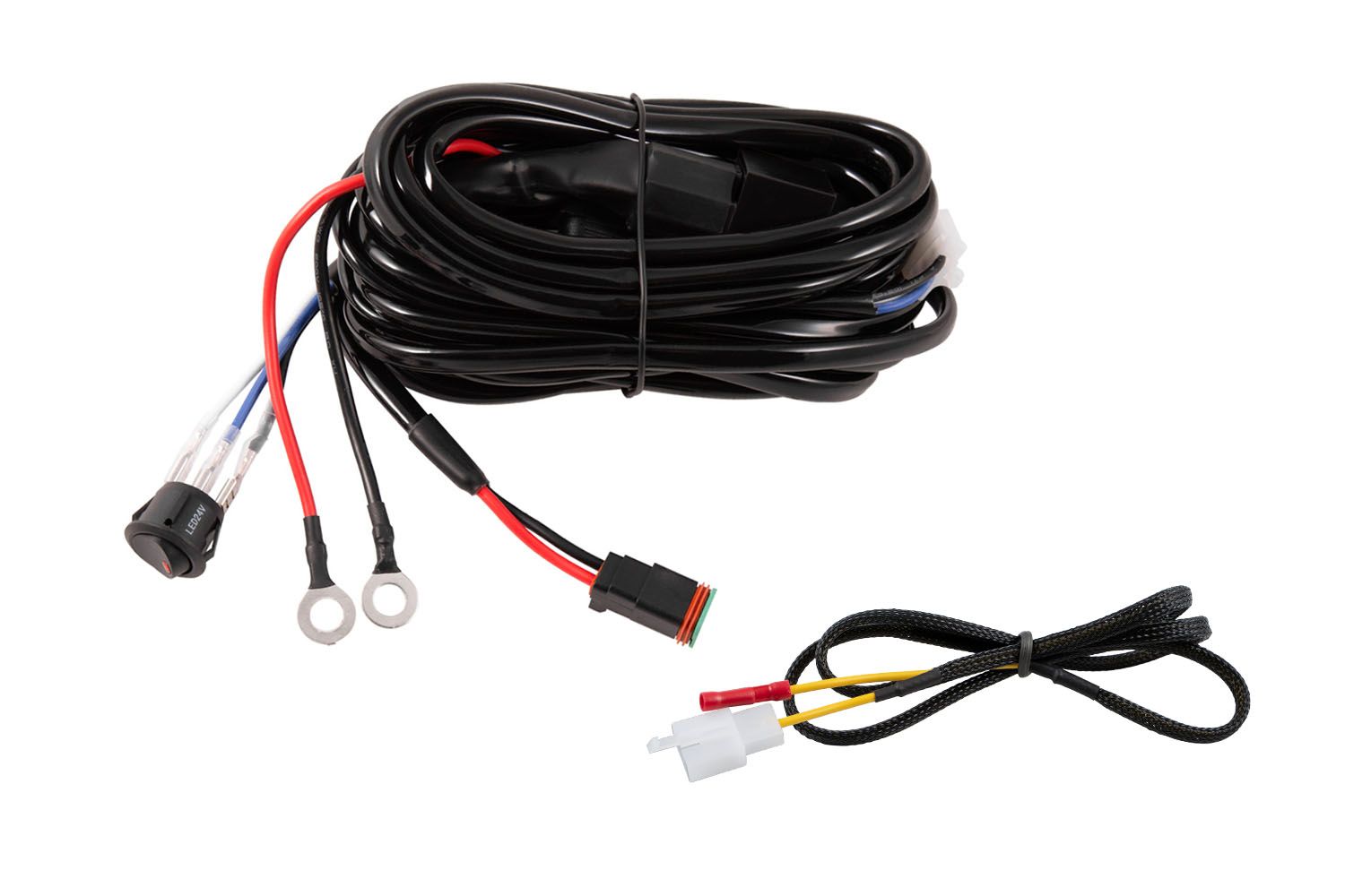Diode Dynamics Heavy Duty Single Output 2-Pin Offroad Wiring Harness ...