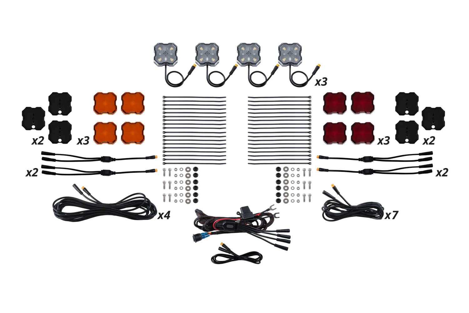 Single-Color Rock Light Installer Magnet Mount Kit (12-pack) – Baseline ...