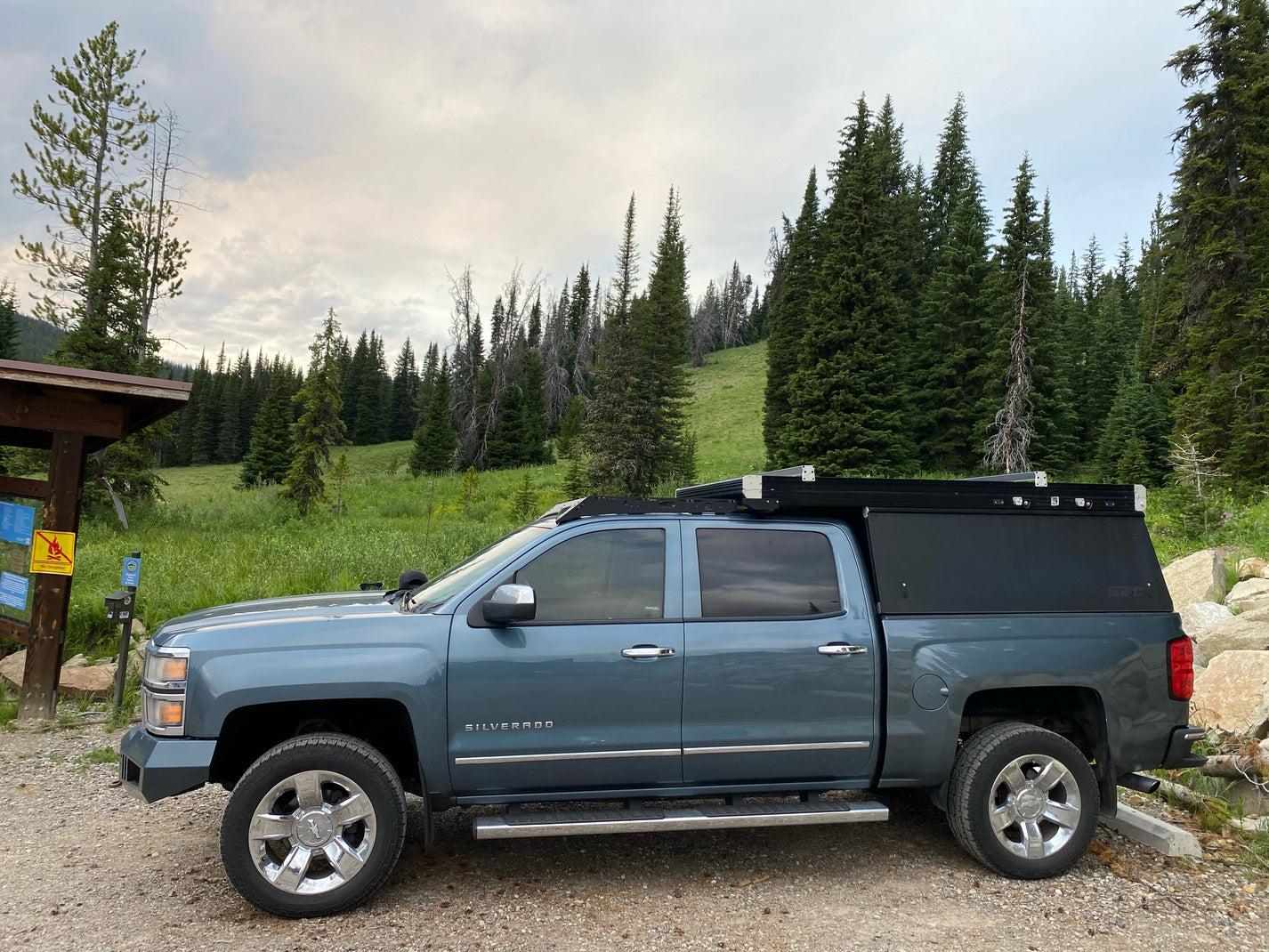 GFC Roof Rack 2014–2018 Chevy Silverado | GMC Sierra – Baseline Overland
