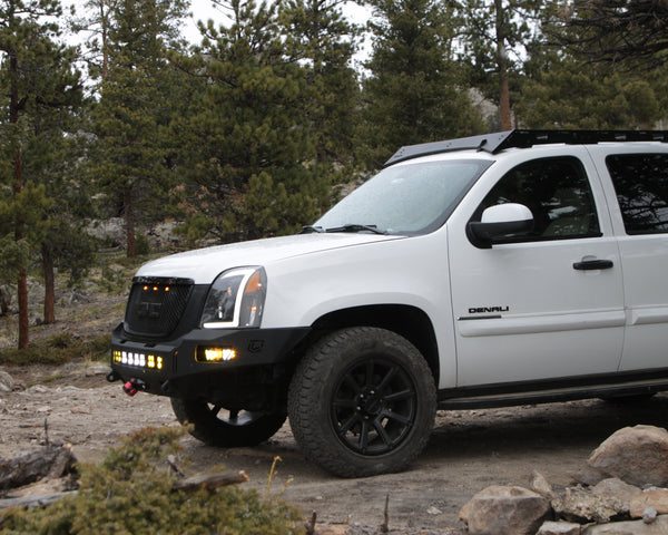 2007-2014 GMC Yukon | Yukon XL 1500 Front Winch Bumper by CHASSIS UNLI ...